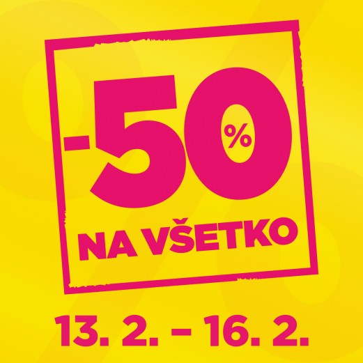 50% ZĽAVA NA VŠETKO v predajni ALPINE PRO | Zľavy a akcie v OC MAX Trnava 50% ZĽAVA NA VŠETKO v predajni ALPINE PRO | Zľavy a akcie v OC MAX Trnava